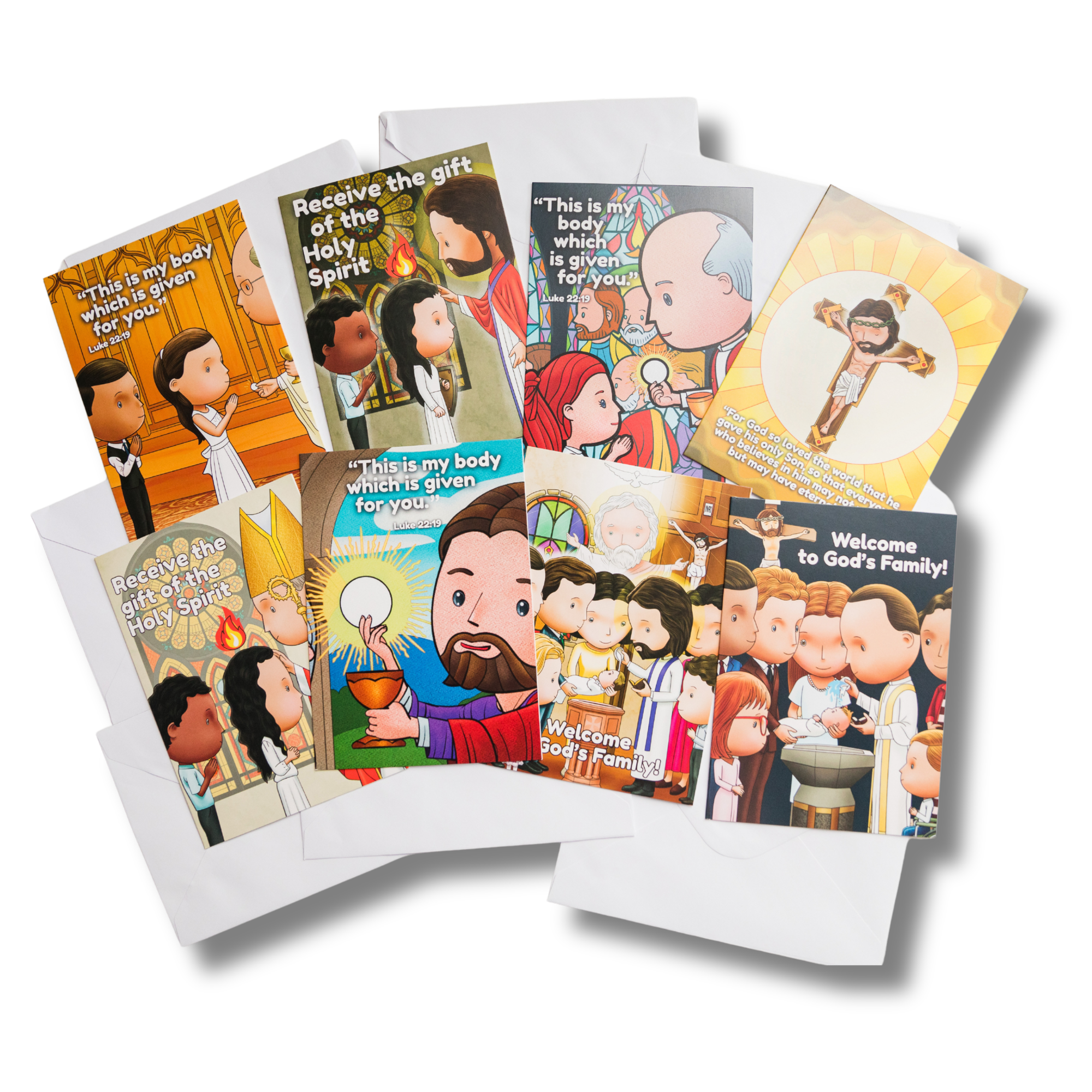 Catholic Sacrament Greeting Cards – Catholic Sprouts